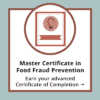 Food Fraud Prevention Think Tank - free, online food fraud training