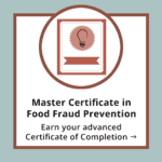 Food Fraud Prevention Think Tank - free, online food fraud training